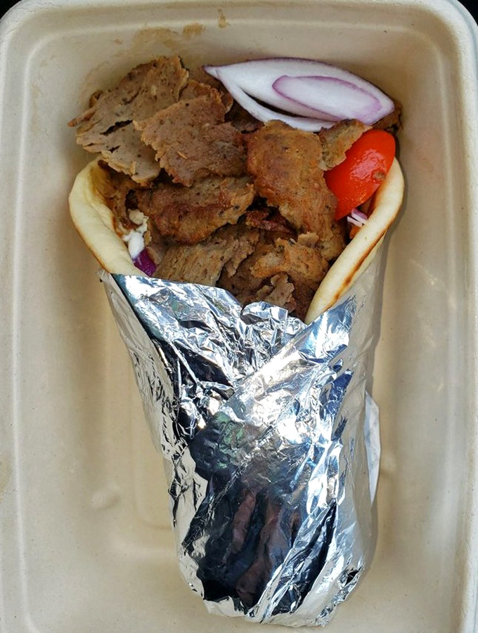 The humble gyro wrap&mdash;portable perfection wrapped in foil. What it lacks in pretension it makes up for in the ability to make your taste buds dance the hasapiko.