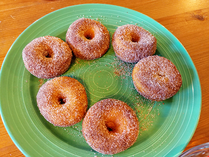 Donuts that look like they're wearing tiny sugar sweaters. These aren't mass-produced rings&mdash;they're handcrafted joy circles.