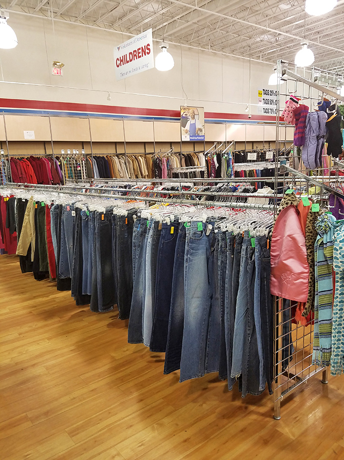 Denim dreams come true in the jeans section. Find that perfect pair that feels like it was made for you.