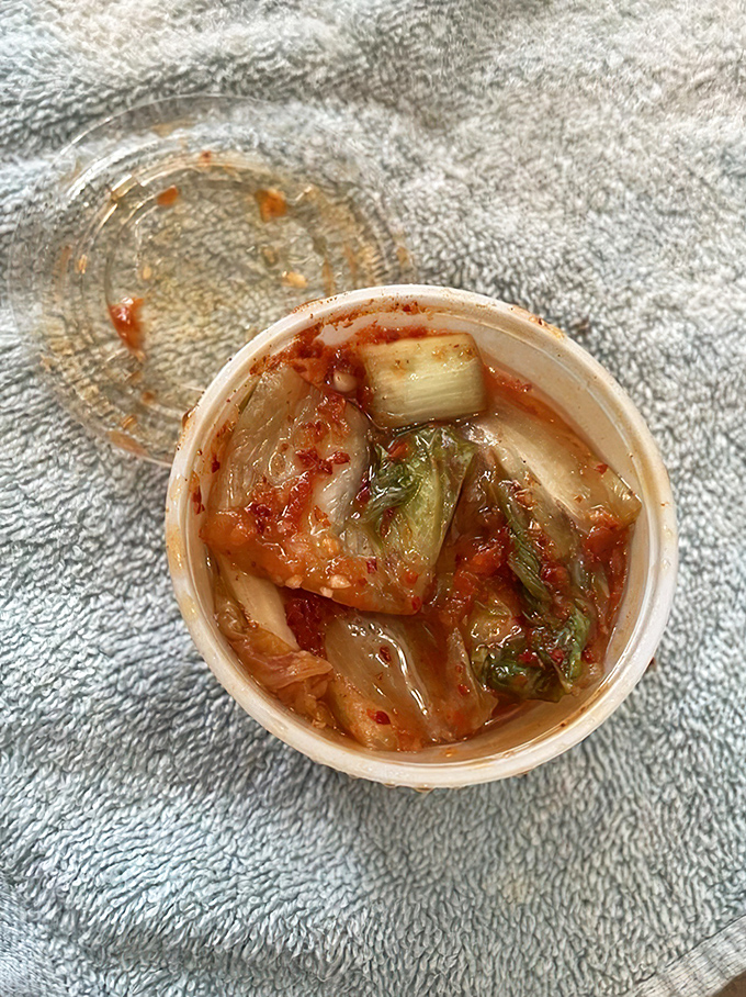 Not just kimchi&mdash;it's the tangy, spicy soul of Korean cuisine that elevates everything it touches. A perfect burger companion.