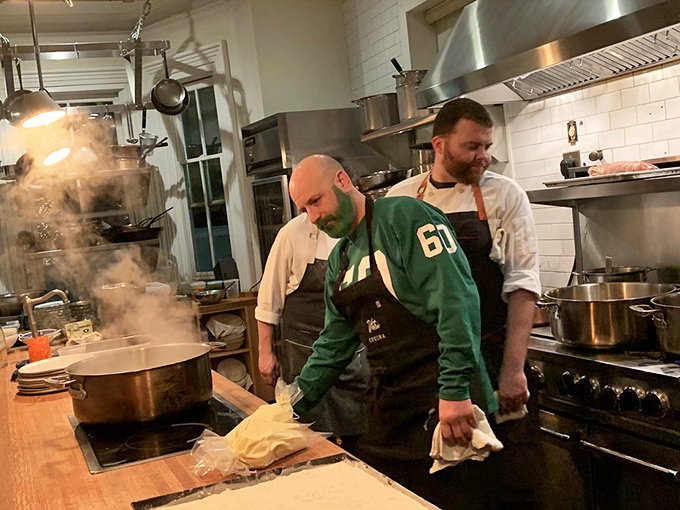 Behind the scenes where the magic happens&mdash;steam rising like barbecue ghosts blessing each dish before it meets its destiny.
