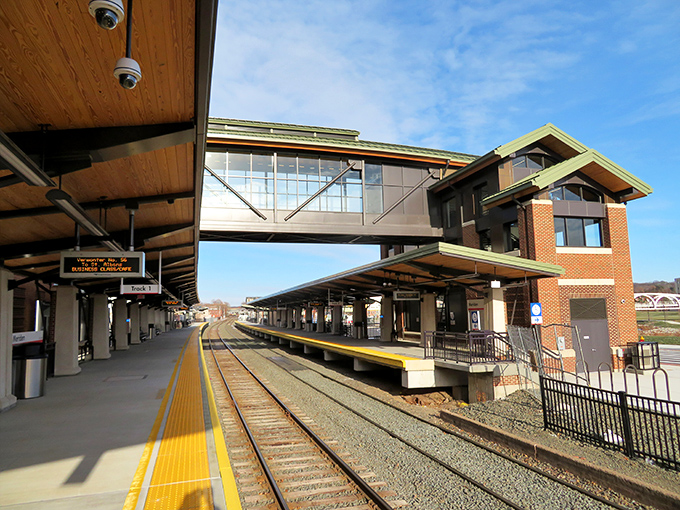 Meriden Transit Center connects residents to the wider world without the hassle of driving, parking, or premium gas prices.