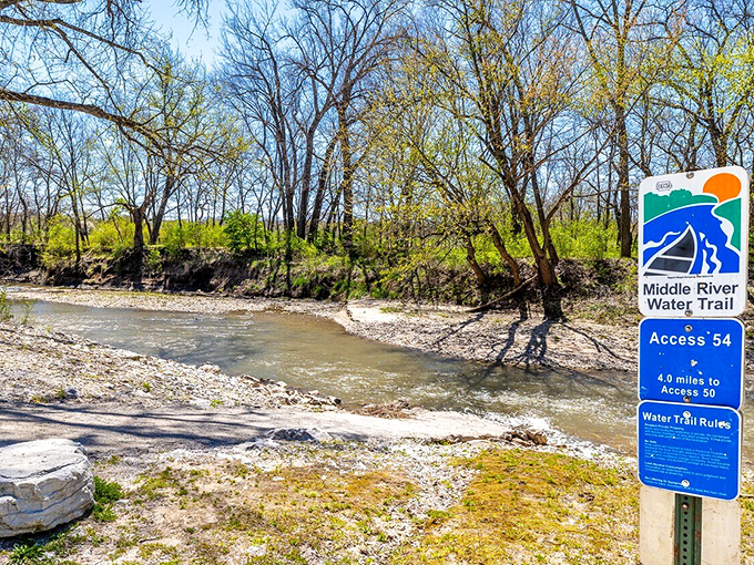 The Middle River Water Trail invites adventurers to explore Madison County's natural beauty from a perspective the bridges can only dream of.