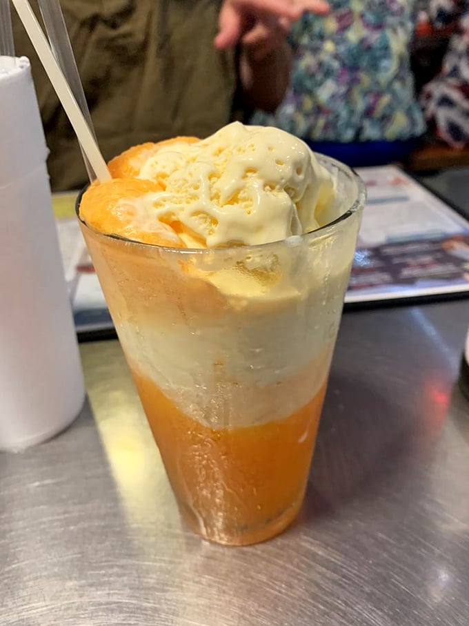 The Orange Creamsicle float brings childhood nostalgia in adult form &ndash; a sweet finale that captures Florida sunshine in a glass.
