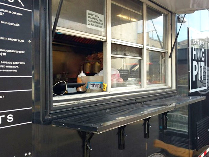 The order window&mdash;that magical portal where dreams are spoken aloud and return minutes later as smoky, meaty reality. 