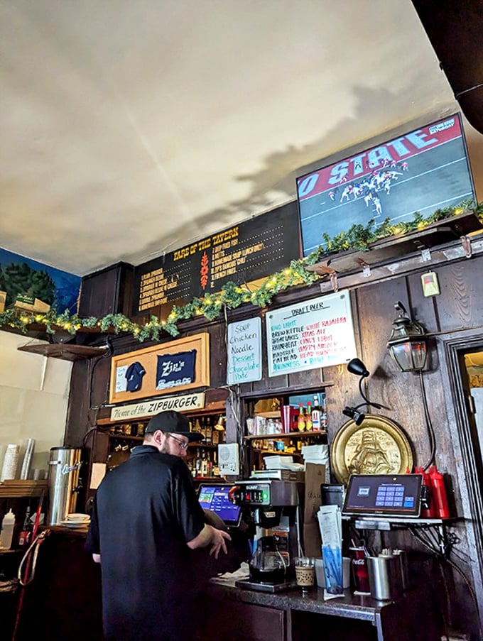 Where the magic happens: Zip's ordering counter has witnessed more food excitement than most cooking shows, without any of the camera tricks.
