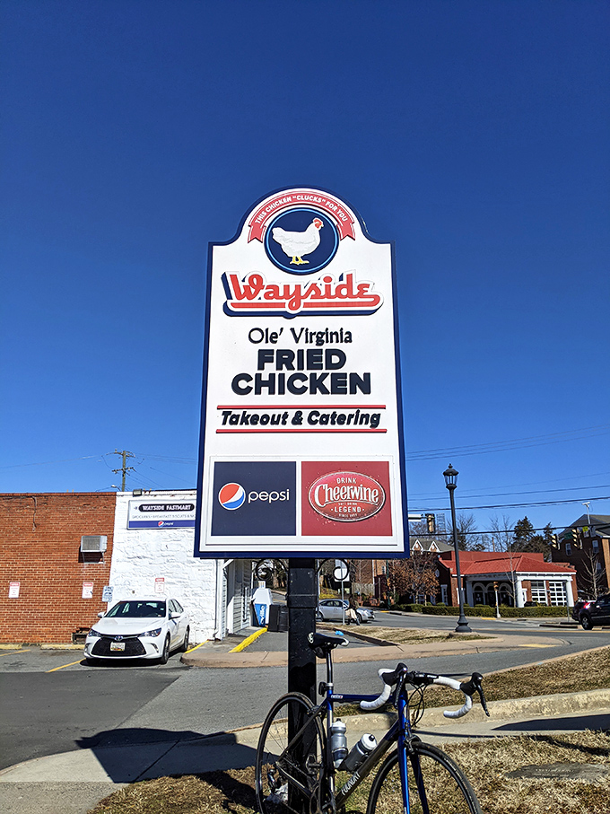 Crispy fried chicken and ice-cold drinks are the perfect rewards for you to enjoy after a long, scenic bike ride.