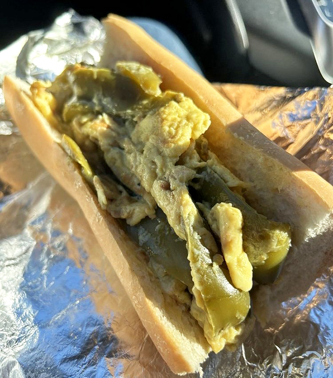 The humble pepper and egg sandwich&mdash;working-class hero of the lunch menu and proof that simplicity, done right, is culinary genius.