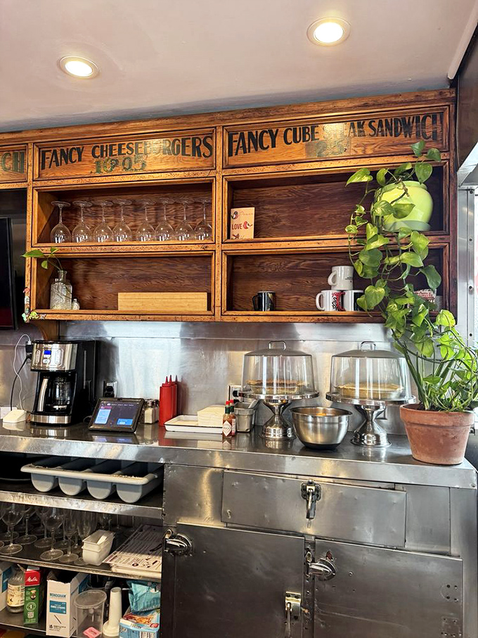 Behind the scenes of flavor town. This prep station might look humble, but it's the laboratory where comfort food dreams come true.