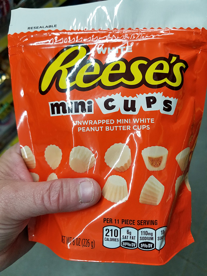 White Reese's cups&mdash;the albino tigers of the candy world&mdash;rare, mysterious, and somehow even more exciting than their more common cousins.
