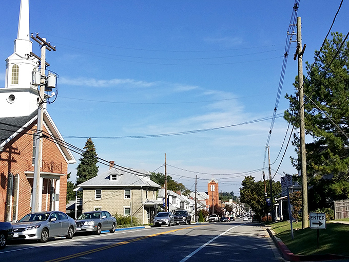Boonsboro's streets tell stories of centuries past while accommodating modern life &ndash; history and progress sharing the same address.