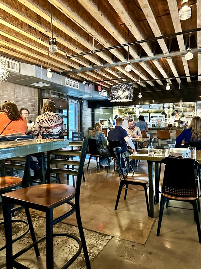 Where culinary magic happens in real-time. The open kitchen concept turns dinner into dinner theater, with tastier results than most shows on the Strip.