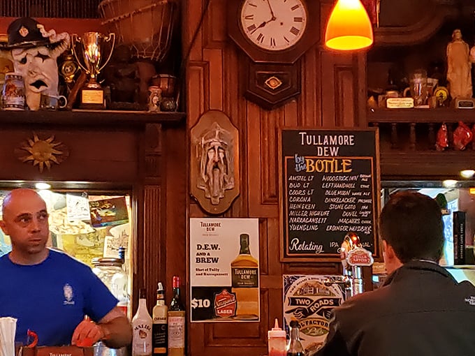 Where Irish hospitality meets Massachusetts charm, the bar staff keeps traditions flowing as steadily as the perfectly poured pints.