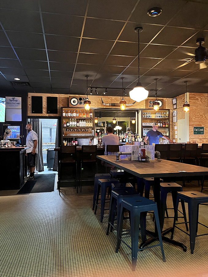 Where the magic happens. Simple setup, complex flavors&mdash;the Heavy's interior showcases that good food doesn't need fancy surroundings.