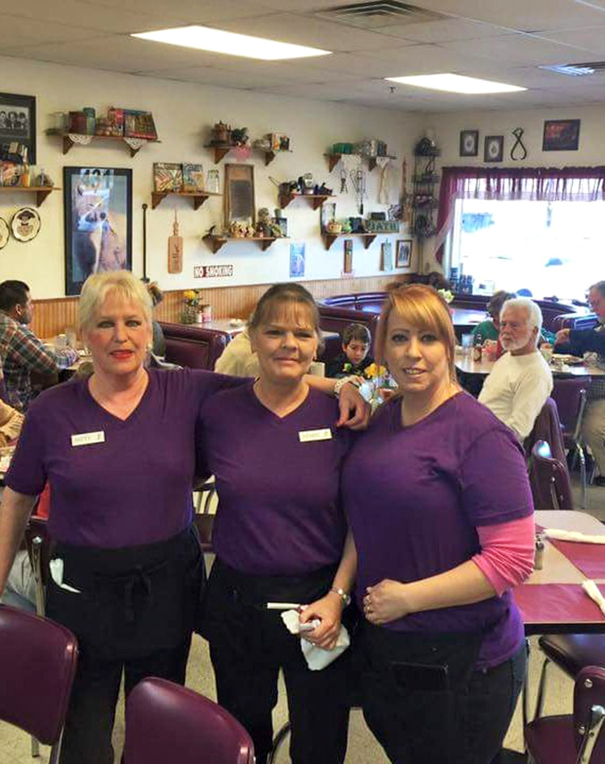 The waitstaff at Lou's doesn't just serve food &ndash; they deliver happiness with a side of Nevada warmth that keeps regulars coming back.