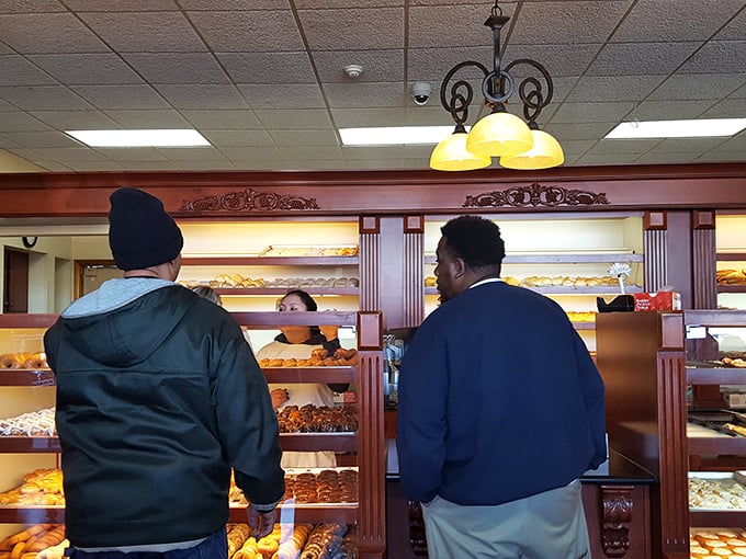 The counter exchange &ndash; that brief moment where money and pleasantries are traded for happiness wrapped in wax paper.