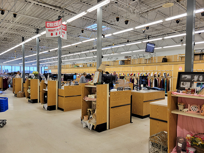 The final frontier &ndash; checkout counters where treasures officially become yours. The staff has seen it all, from bizarre finds to heartwarming discoveries.