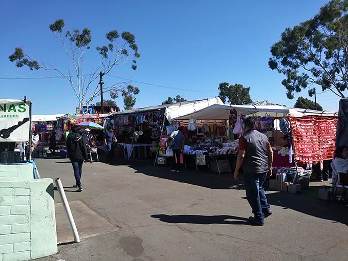 The narrow pathways between stalls create a maze of possibility&mdash;turn left for vintage vinyl, right for handmade jewelry, or straight ahead for surprise.