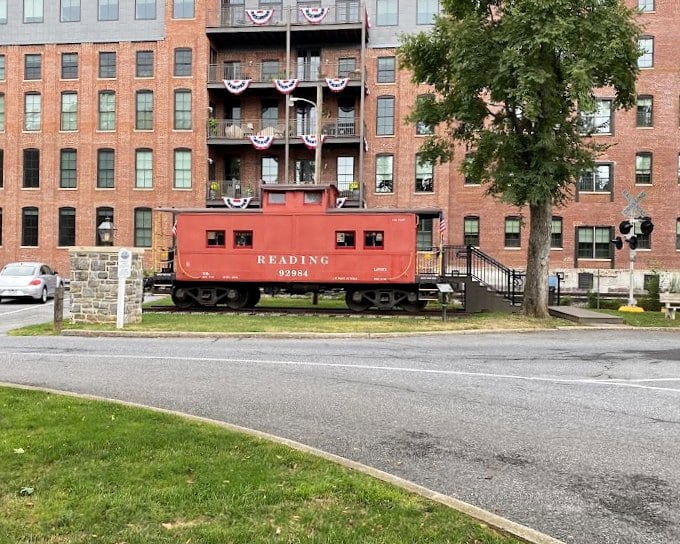 This isn't just a repurposed train car&mdash;it's a symbol of Lititz's knack for honoring its transportation history while creating new spaces for visitors to enjoy.