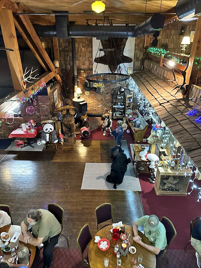 A bird's-eye view of carnivore heaven. From this vantage point, you can survey the entire kingdom of comfort food below.