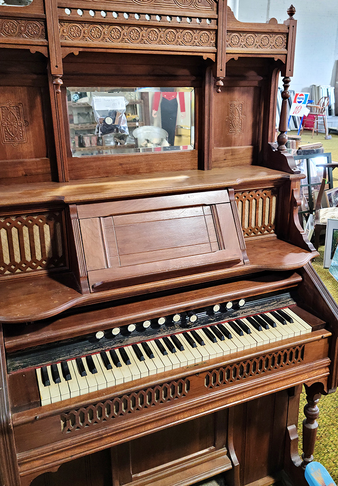 This isn't just a piano &ndash; it's a time machine to parlor sing-alongs before television existed. Those keys have stories.