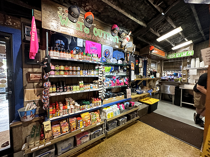 The market's shelves burst with sauces, spices, and snacks&mdash;everything you need to pretend you can recreate Walt's magic at home. 