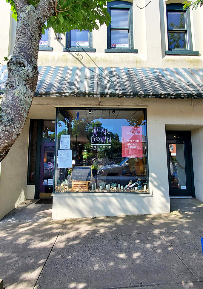 Wine Down on Main – where the name is both an instruction and a location. The perfect spot for sophisticated sipping.