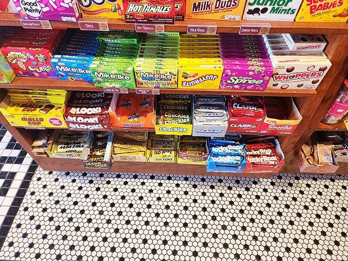 The theater of nostalgia&mdash;where Good & Plenty meets Mike & Ike in a rainbow reunion of boxed candy classics.