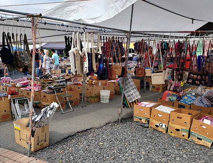 Boxes of potential bargains stretch as far as the eye can see, like a retail archeological dig waiting for the right explorer.
