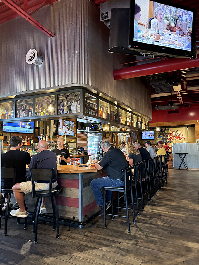 The bar: where strangers become friends, friends become family, and everyone becomes a food critic after their second drink.