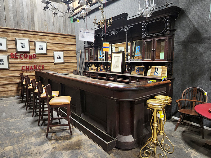 This isn't just a salvaged bar&mdash;it's decades of stories, countless toasts, and the perfect centerpiece for your home's most interesting conversations.