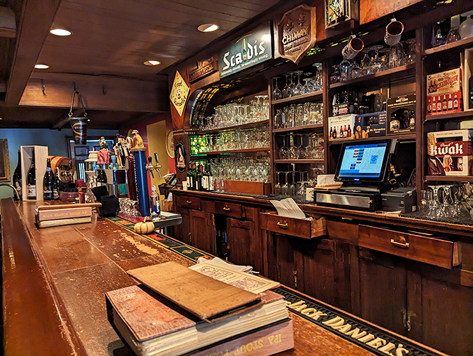 The bar at Jessop's isn't just where drinks are served&mdash;it's where history is poured and stories flow as freely as the taps.
