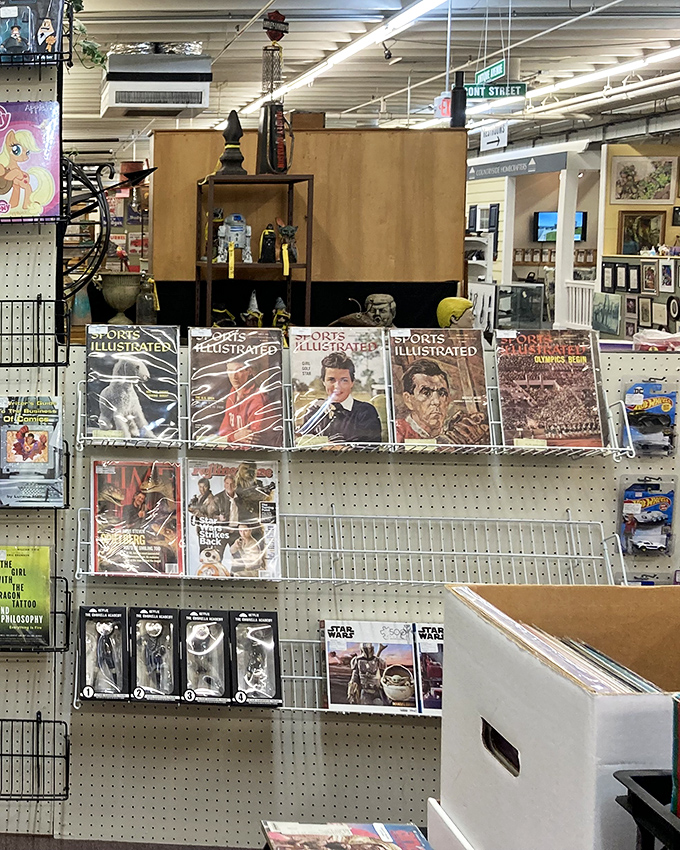 Pop culture preserved in pristine condition. These vintage Sports Illustrated covers are time capsules of moments when heroes were made on paper.