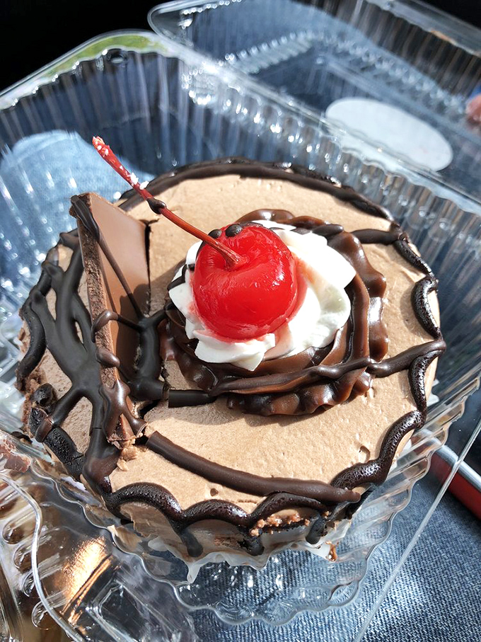 This chocolate cheesecake could make even the most composed food critic weep with joy&mdash;a cherry-topped masterpiece of texture and balance.