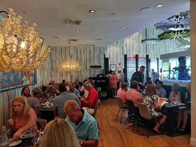 The dining room hums with the satisfied murmurs of patrons experiencing what might be the highlight of their Florida vacation.