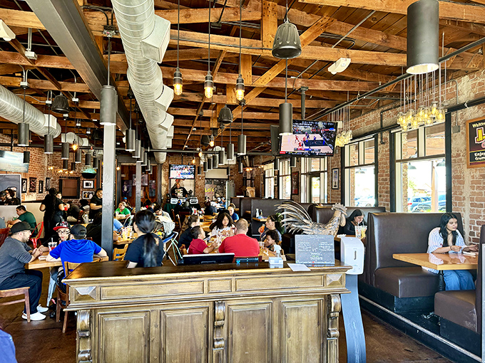 The bustling dining room speaks volumes&mdash;these people aren't just eating, they're experiencing. Food pilgrims gathered at their delicious Mecca.