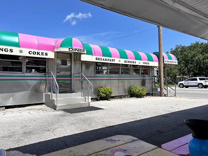 The entrance to Angel's promises more than just a meal&mdash;it's the doorway to an authentic American experience that no theme park could ever replicate.