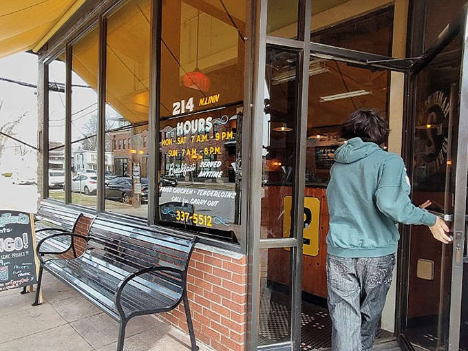 The hours posted on the door aren't just a schedule&mdash;they're a promise that comfort food awaits, seven days a week.