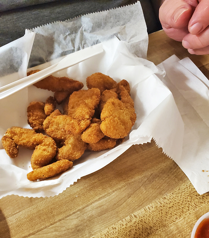 These golden nuggets of fried seafood goodness remind us that sometimes the simplest preparations let quality ingredients speak most eloquently.
