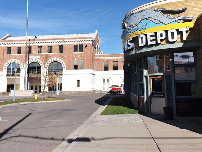 This restored train station complex honors Pocatello's railroad heritage while serving modern needs. History doesn't just survive here—it gets repurposed.