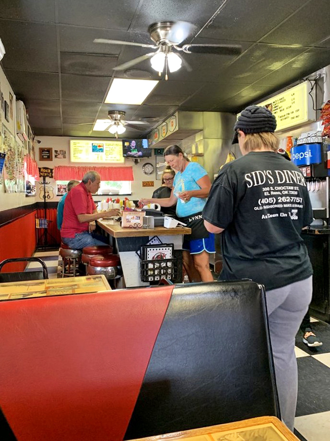 Where memorabilia meets meals. The walls of Sid's tell as many stories as the regulars who've been coming for decades.