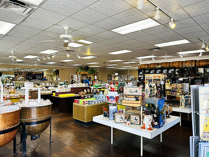 The spacious interior of Webb's feels like the living room of that cool grandparent who always had the best treats hidden in special places.