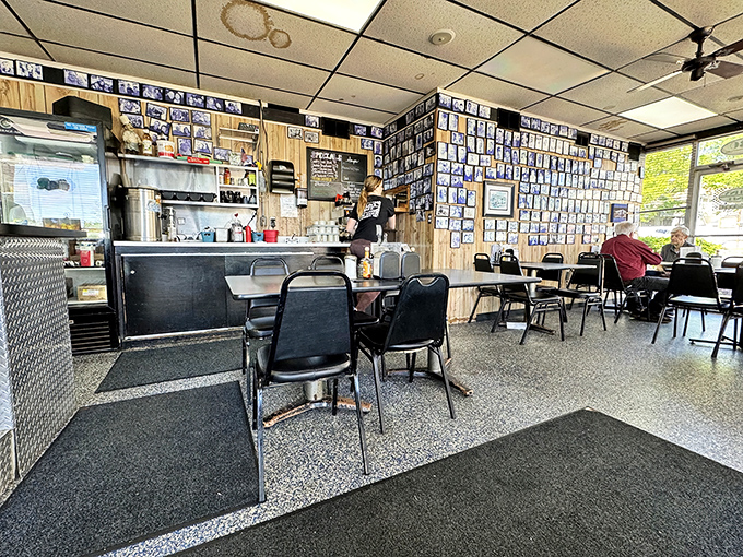 Where the coffee is strong, the conversation is stronger, and nobody rushes you through the crossword puzzle.