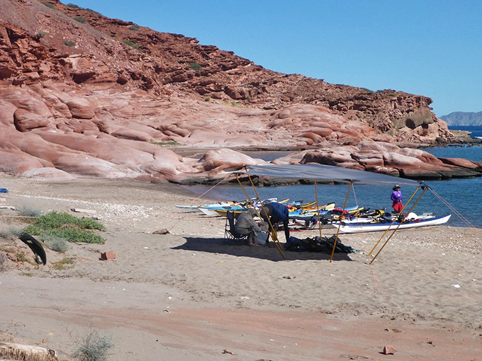 Adventure awaits on this secluded beach, where kayakers have discovered that the best views of California's coastline come from just offshore.