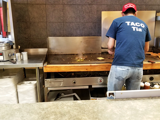Behind the scenes magic: Where skilled hands transform simple ingredients into the sandwiches that keep Hoosiers coming back for more.