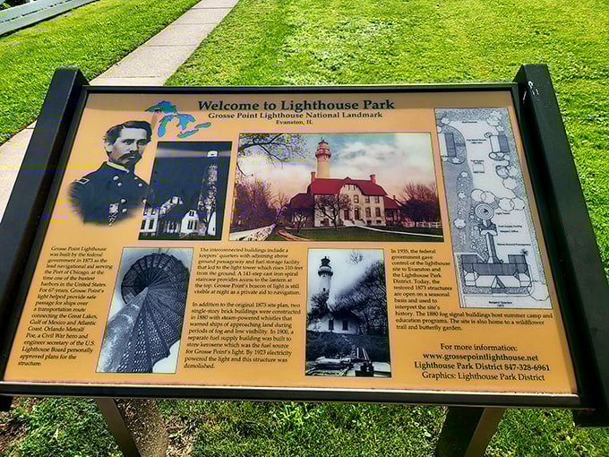 This informative display board offers a crash course in Great Lakes maritime history without the final exam. Learning was never this scenic!