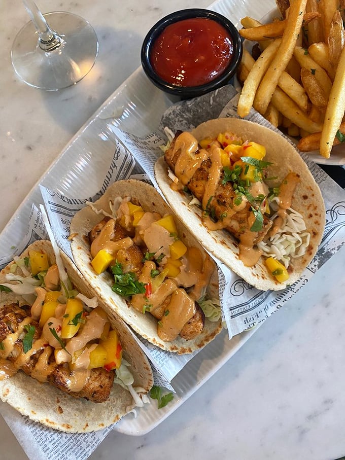 Fish tacos that make you wonder why you'd ever eat anything else&mdash;bright, fresh, and served with a side of coastal sunshine.