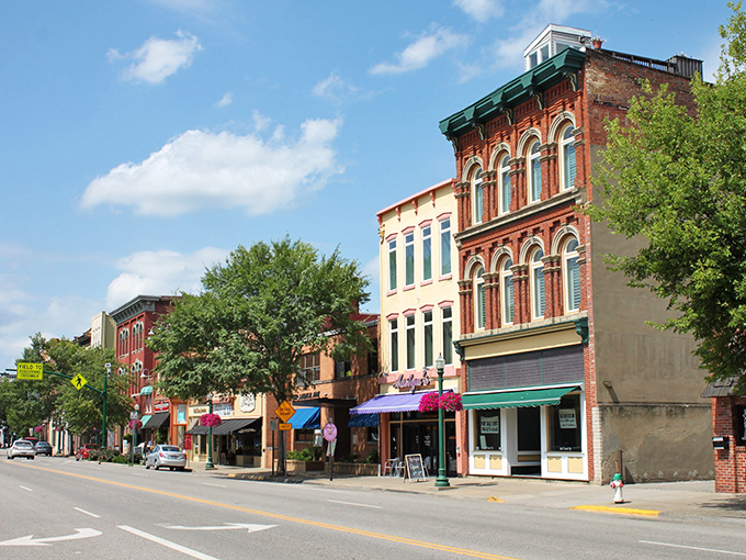 These colorful storefronts along Main Street aren't just preserved&mdash;they're alive with businesses that have figured out how to thrive in the age of digital everything.