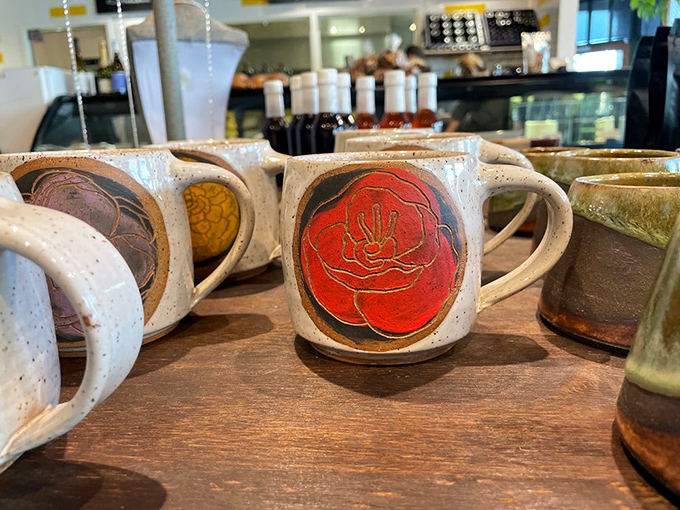 These artisan mugs aren't just vessels for coffee—they're small works of art that make your morning brew feel like a special occasion.