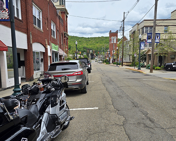 Downtown sidewalks in Bradford invite leisurely strolls past storefronts where local businesses have served generations of residents.